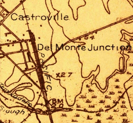 Santa Cruz Trains: Railroads of the Monterey Bay: Castroville & Del ...